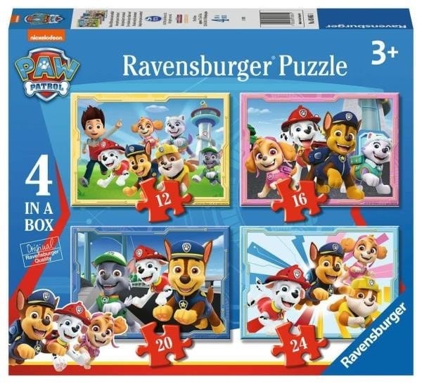 Пазл Ravensburger "Щенячий патруль" 4 в 1