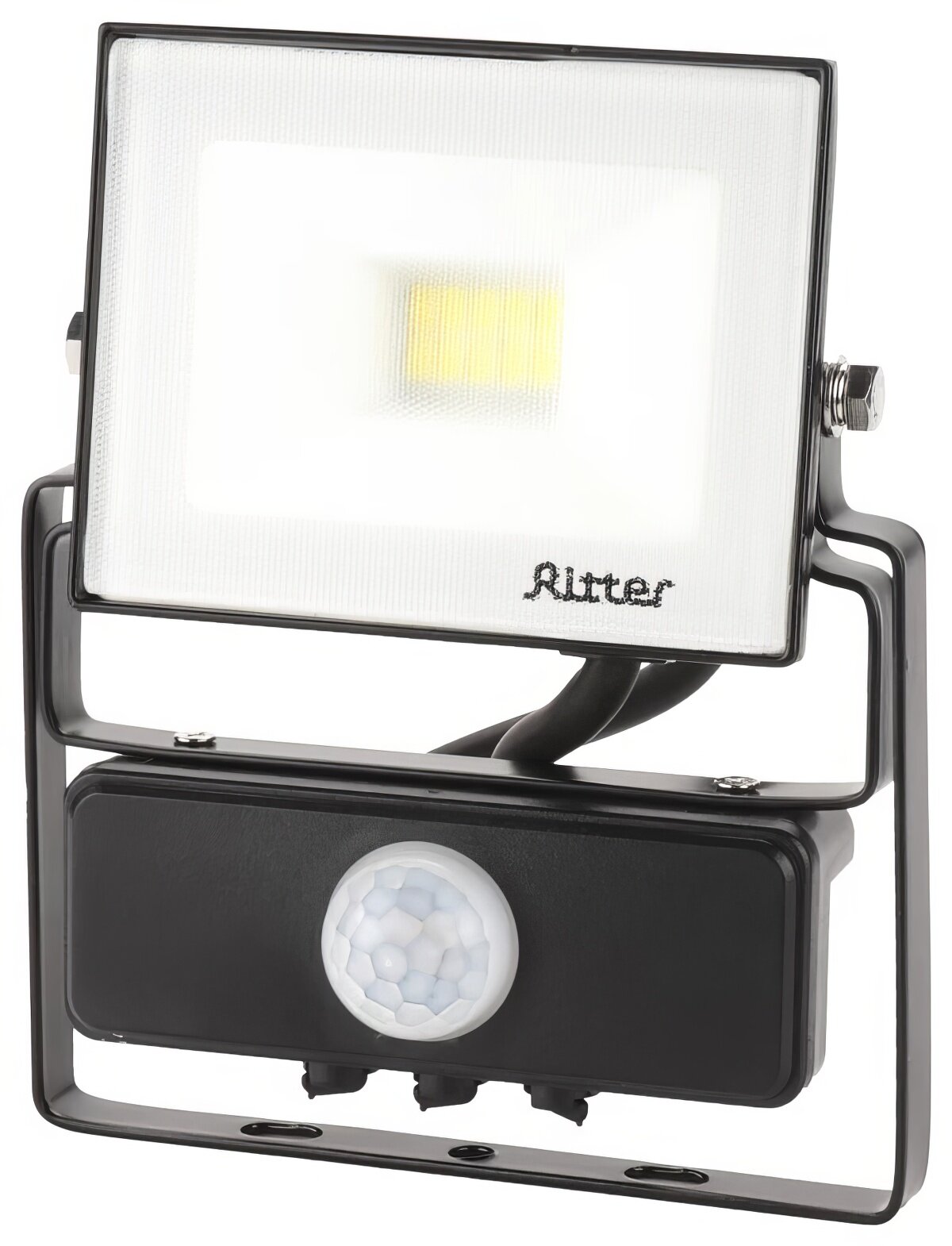 Прожектор светодиодный Ritter Profi 6500К 20 Вт IP65 с датчиком движения черный