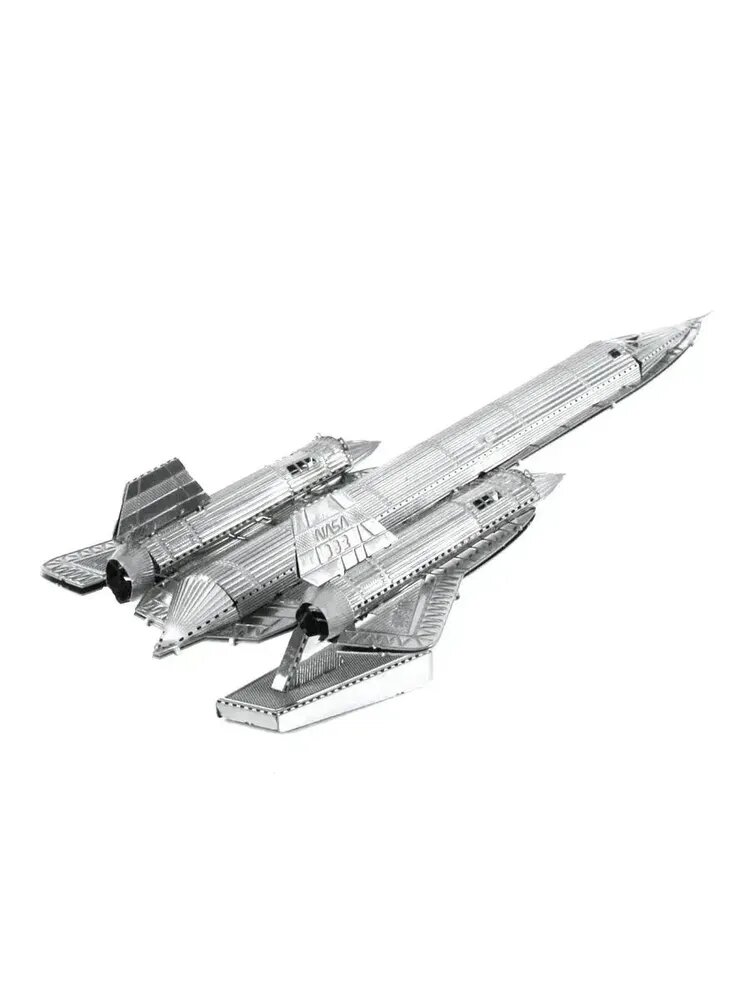 Конструктор металлический 3D SR-71 Blackbird, сборная модель из стали — фото 1
