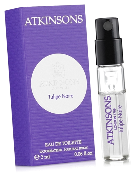 Парфюмерная вода Atkinsons Tulipe Noire пробник 2 / Аткинсон Черный Тюльпан мини-формат / Аромат на каждый день