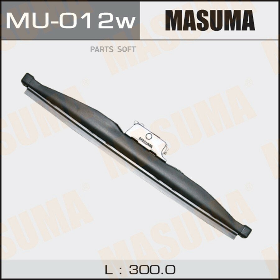 Щетка стеклоочистителя зимняя Masuma 12"/300 мм Nano Graphite крюк MASUMA MU012W | цена за 1 шт