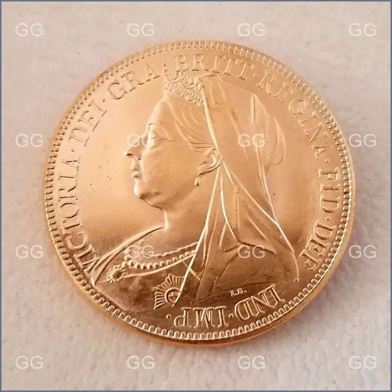 Набор памятных монет Викторианской эпохи из 8 предметов: 1893, 1894, 1895, 1896, 1897, 1898, 1899 и 1900 годы, латунь, антикварный стиль