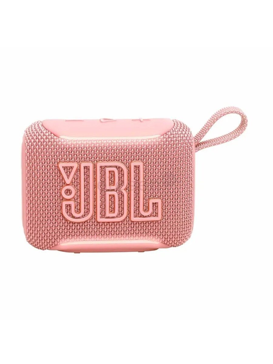 Портативная колонка JBL GO5 розовая с защитой IP68 и Bluetooth