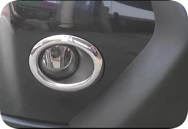 4 шт, хромированные передние и задние крышки из АБС-пластика для Nissan X-Trail X Trail T31 2011 2012 2013, аксессуары для автостайлинга