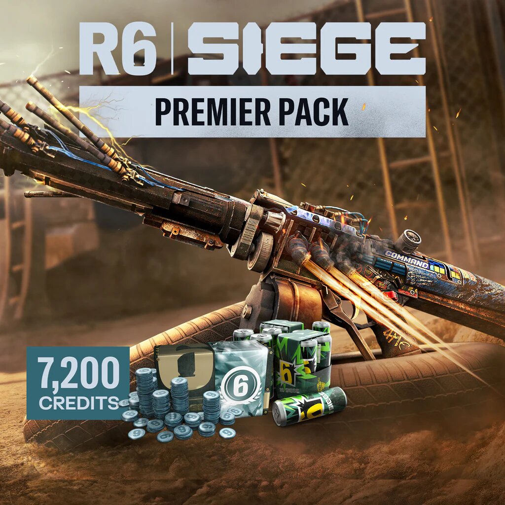 Дополнение 7,200 Premier Pack - Rainbow Six Siege, цифровое издание PlayStation 5, регион Турция / код пополнения баланса