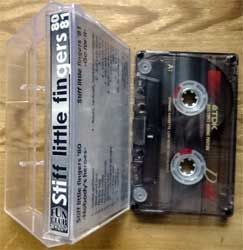 Аудиокассета STIFF LITTLE FINGERS 'Nobody's Heroes/Go For It' (1980/1981 RI 1990's Russian RARE press, 2 original albums on 1 MC, tape TDK D90, Я-009, mint/mint) (MC7313)