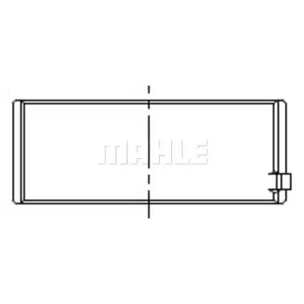 MAHLE/KNECHT 001 HL 10220 000 вкладыши коренные