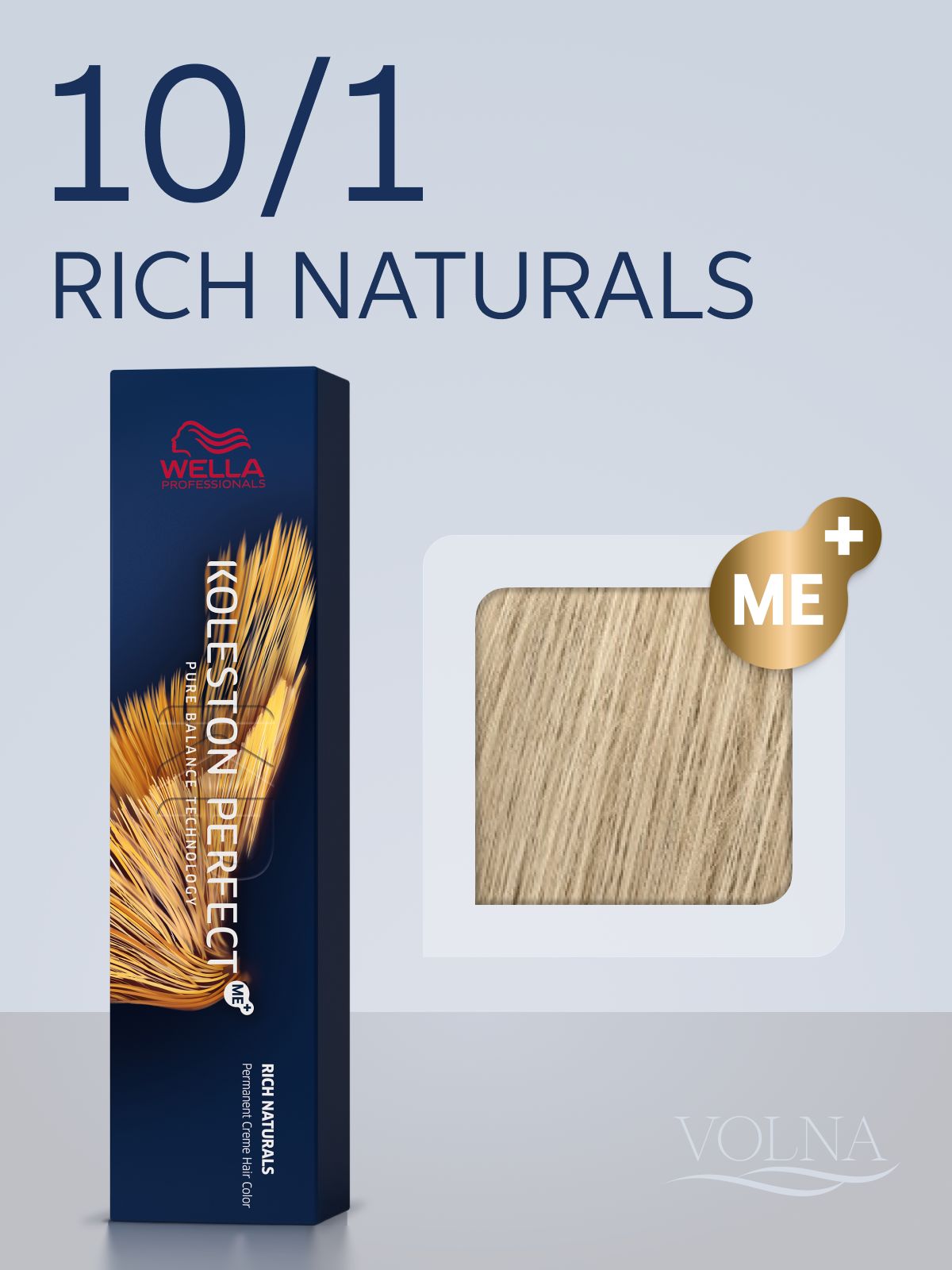 Wella Professionals Koleston Perfect Me+ Профессиональная стойкая крем-краска для волос 10/1 Ванильный лед, 60 мл