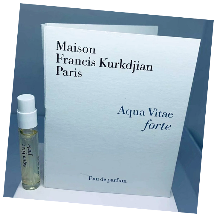 Парфюмерная вода Maison Francis Kurkdjian Aqua Vitae Forte сэмпл 2 / Мейсон Франсис Куркджан Аква Вита Форте мини-флакон