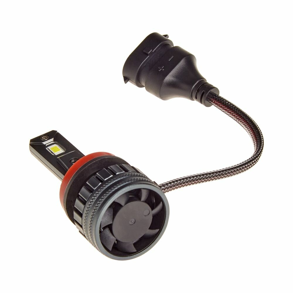 Лампа светодиодная LED Avantech H8 12V 35W, 6500К 3500lm (комплект 2 шт.) Avantech ALB0835W