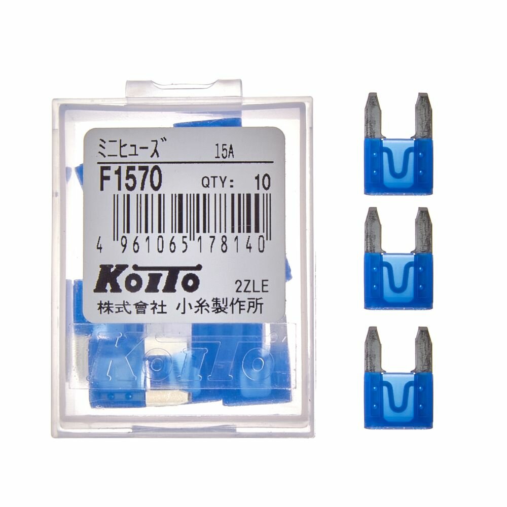 Предохранители Koito (кратность 10 шт.) Koito F1570