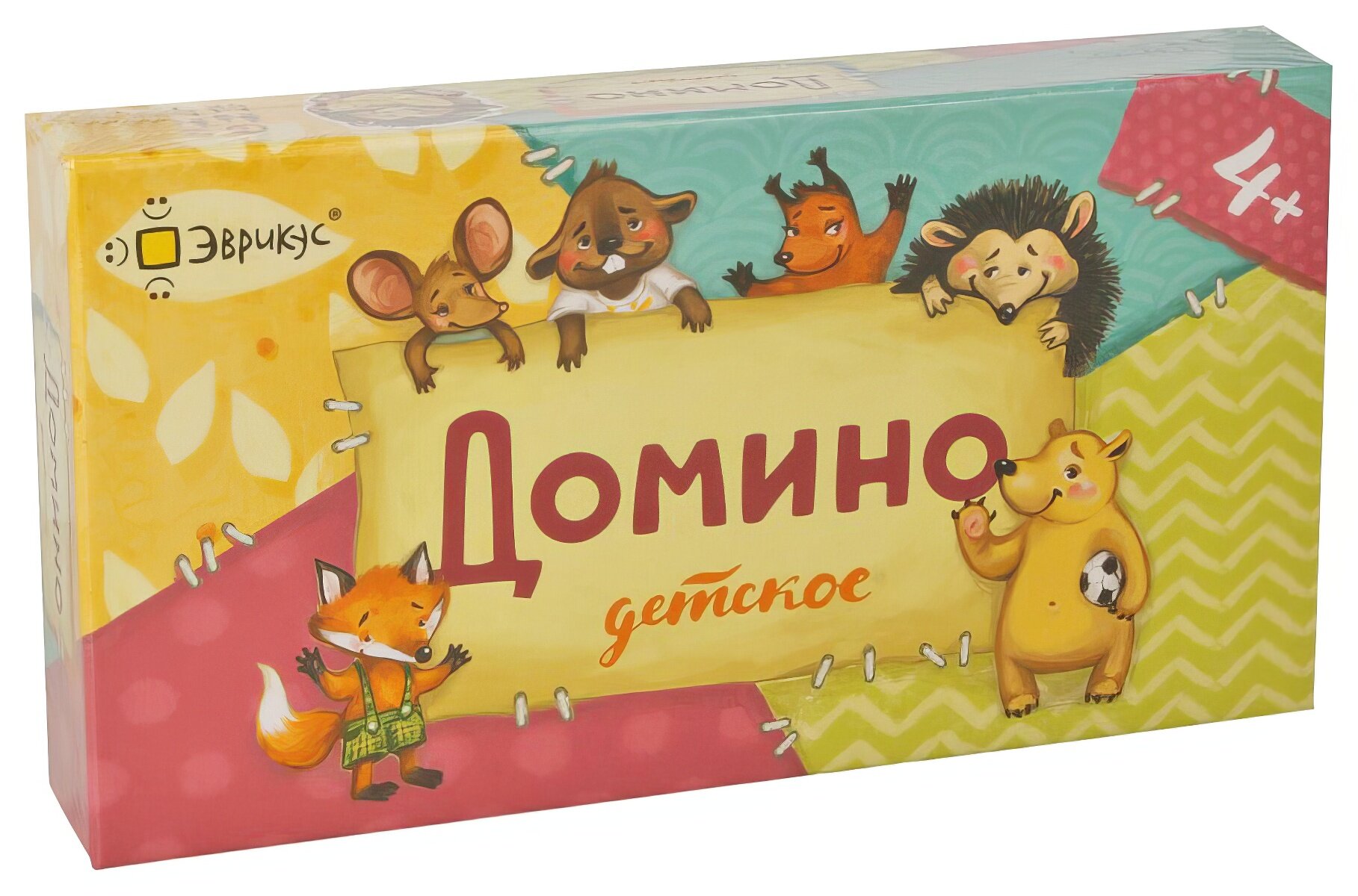 Игра настольная Эврикус Домино детское BG-12018