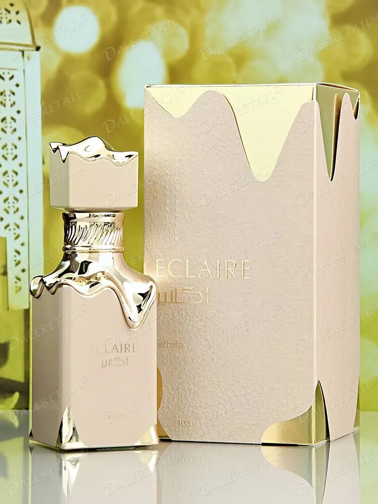 Арабские духи Lattafa Perfumes Eclaire, стойкая женская парфюмерная вода для женщин, суперсладкий, теплый, лактонно-кондитерский аромат без капли липкой приторности, 100 мл