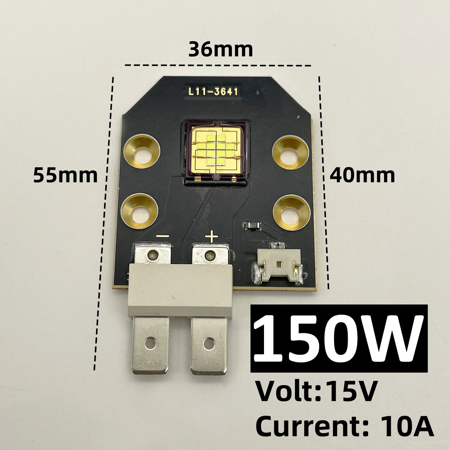 Профессиональный светодиодный проектор Fengtexi SSD-90 холодного белого света 150W 120degree 12v