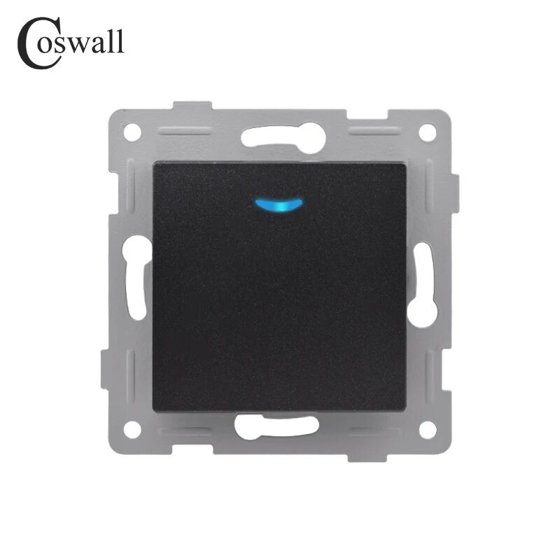 Настенный сенсорный выключатель COSWALL CS-D1o-12