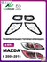 Уплотнитель задних фонарей Mazda 6 GH 2009-2015, 4 шт.