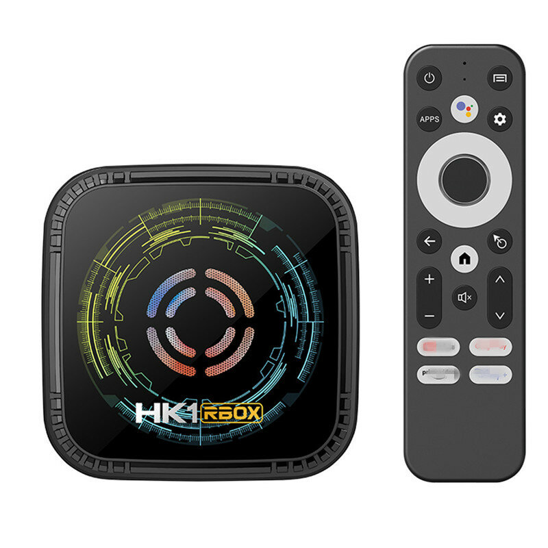Приставка HK1 RBOX H8X на Android 14 и сетевой плеер Allwinner H728 высокой четкости 8K с вентилятором (ТВ-приставка)
