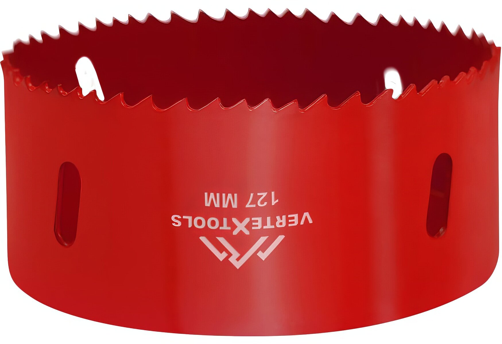 Коронка биметаллическая по металлу 127 мм vertextools 2525-127