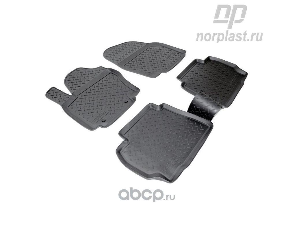 Коврики салонные для Ford Mondeo IV (BA7) (2007-2015) Norplast NPLPO2230