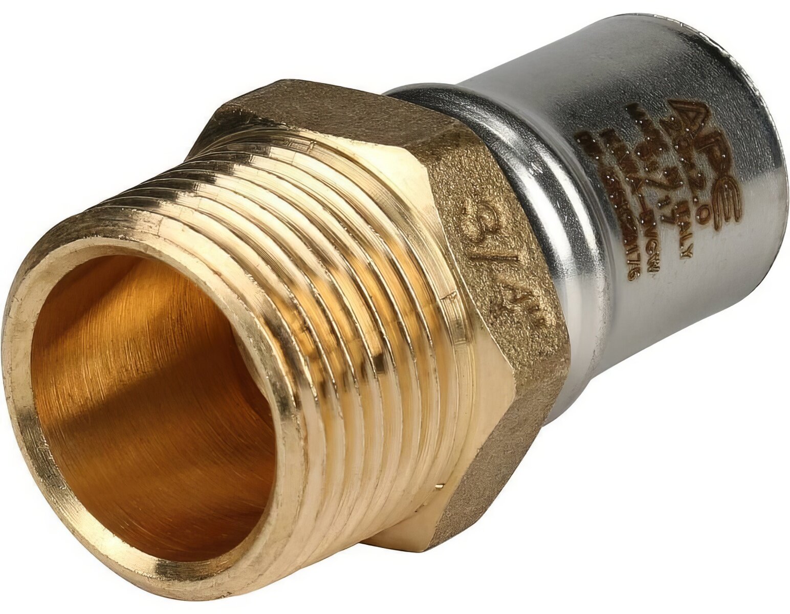 Переходник STOUT с НР 3/4х20 прессовой SFP-0001-003420 RG008S95VQ5LK1