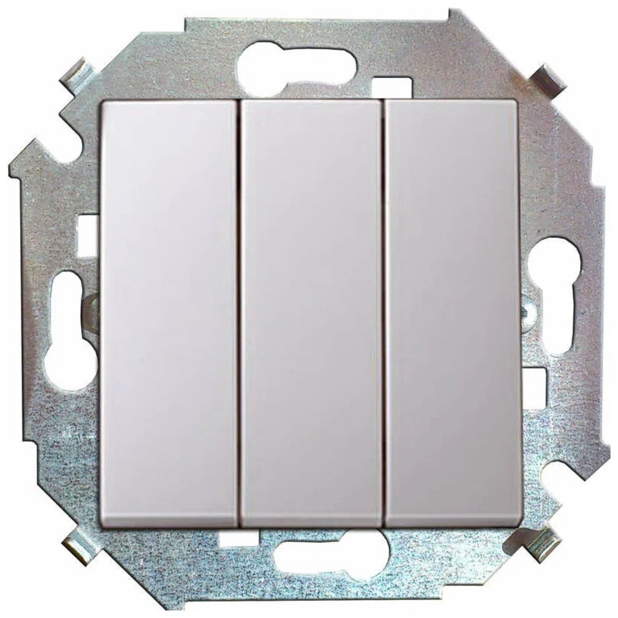 Выключатель 3-кл. СП Simon 15 16А IP20 винтов. зажим механизм бел. Simon 1591391-030