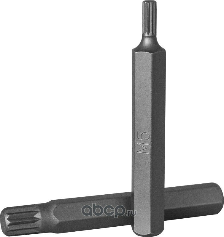 Бита 55870 spline м8 х 75 мм, шестигранник, 10 мм OMBRA 571708
