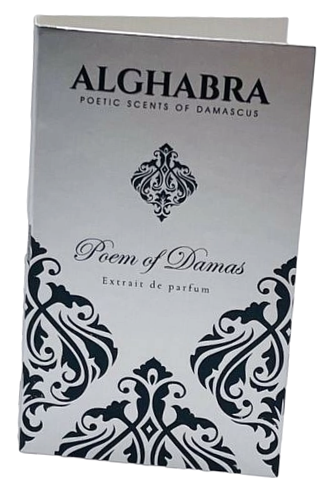 Духи Alghabra Parfums Poem Of Damas пробник 1.2 / Алгхабра Парфюмс Поем Оф Дамас миниатюра / Сэмпл