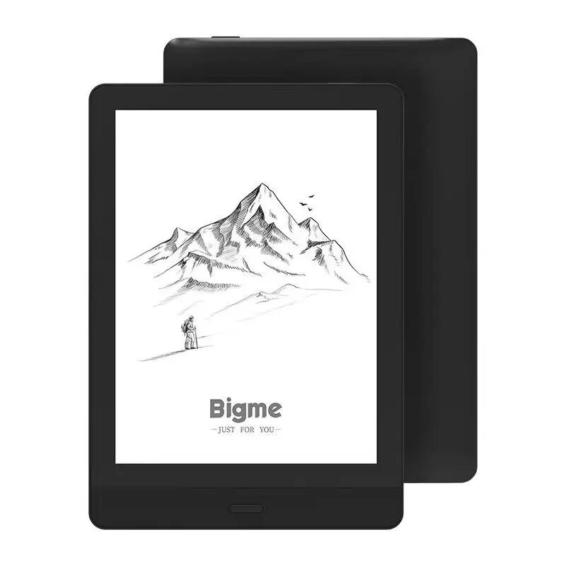 Электронная книга BIGME READ с 6-дюймовым экраном E-paper: портативный планшет на Android с поддержкой Google Play и приложения Kindle