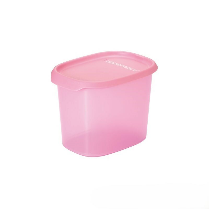 Контейнер "One Touch Fresh" (1.1л) розовый 1шт Tupperware