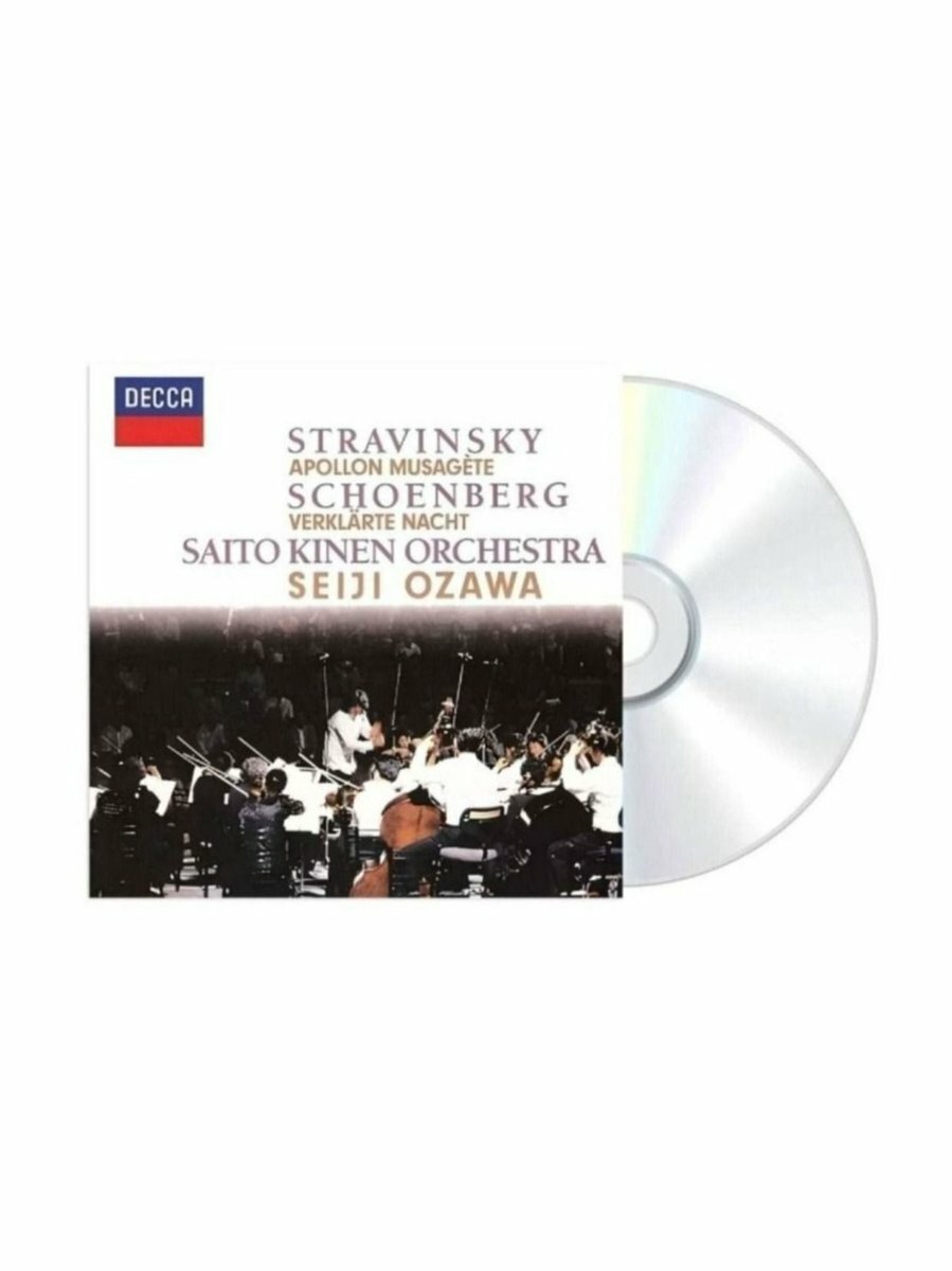 Музыка CD Schoenberg Verklarte Nacht, Stravinsky Apollon musagete : Seiji Ozawa / Saito Kinen Orchestra UCCD41090, Ori*inal