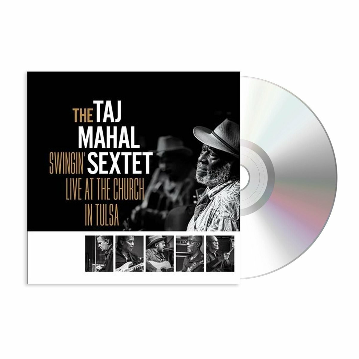 Музыка CD The Taj Mahal Sextet - Swingin' Live at the Church in Tulsa / 1CD, 2024