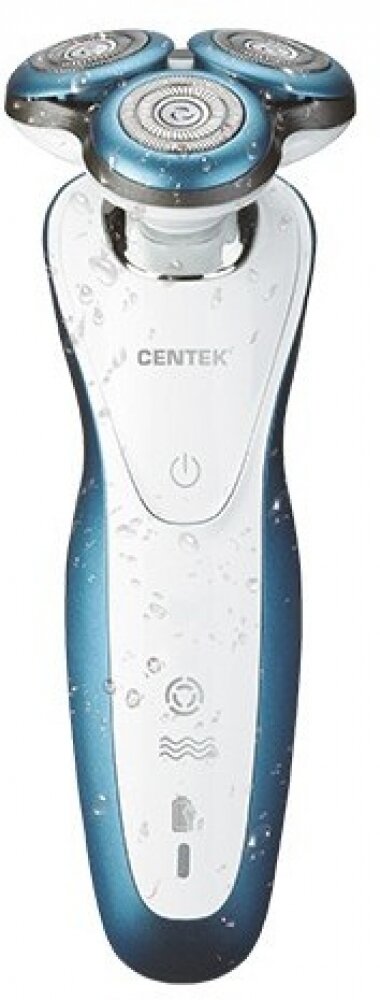 Бритва Centek CT-2163 белый/синий
