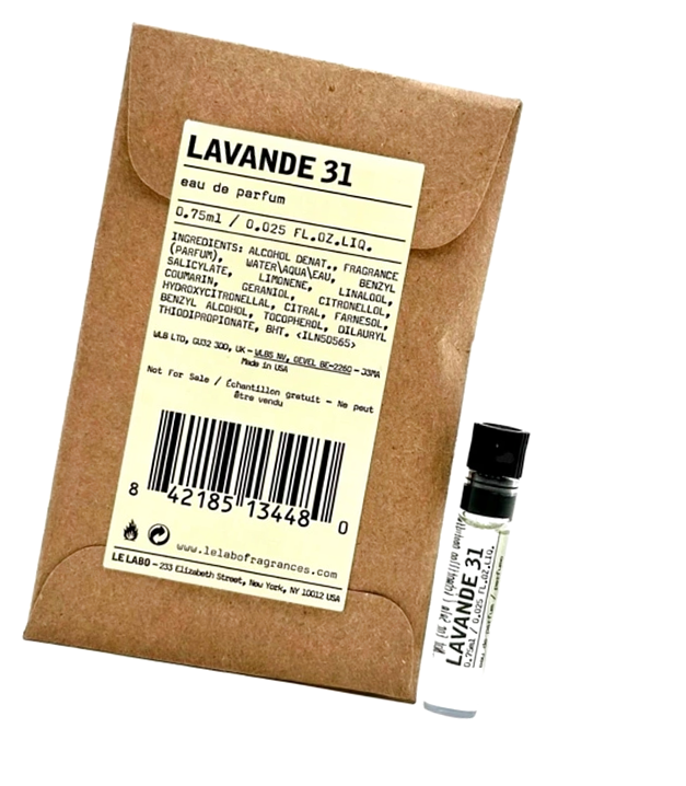 Le Labo Lavande 31 миниатюра 0.75 мл - парфюм для мужчин и женщин Лаванда 31