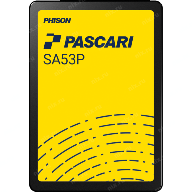 S1201Y03960GP021T0200 Phison SSD SA53P, 960GB, 2.5" 7mm, SATA3, TLC, R/W 530/500MB/s, IOPs 98 000/32 000, TBW 1752, DWP
