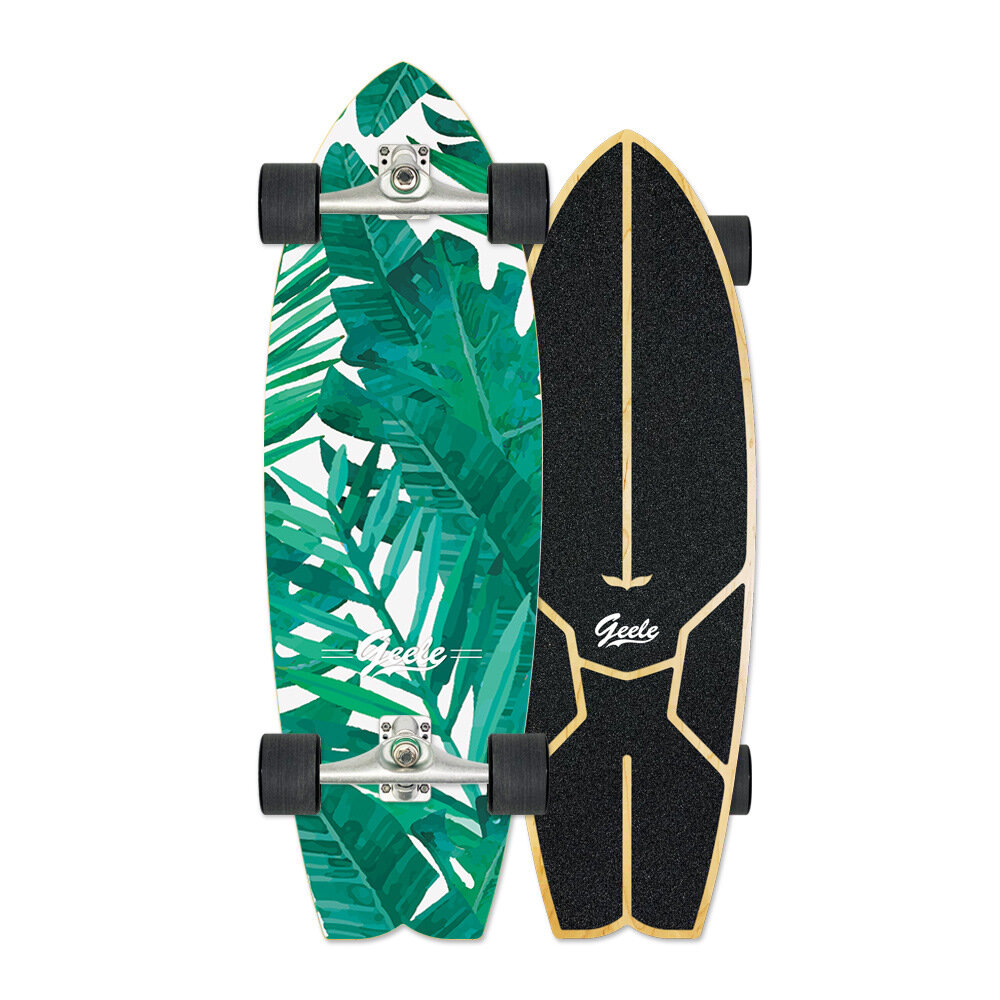 Geele Carver Yow Land Surfboard Skateboard CX4 — доска для начинающих, тренировочная доска для серфинга, 31 дюйм, без педалей