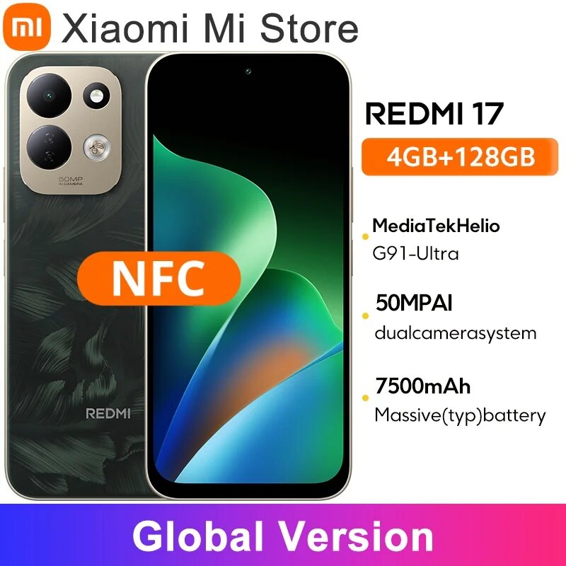 Смартфон Xiaomi Redmi 17 4G, 4/128ГБ, global