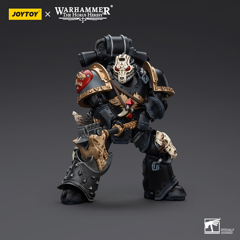 JOYTOY Dark Source Warhammer Horus's Rebellion Deathsworn Wolves Valagil Wild Wolves Guardian 1:18 Шарнирная фигурка