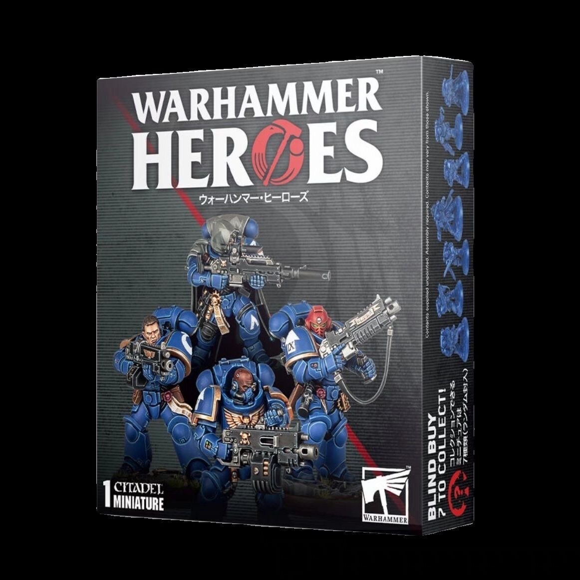 Коллекционная фигурка Warhammer 40000: случайный герой, высокая детализация, идеальный подарок для фанатов