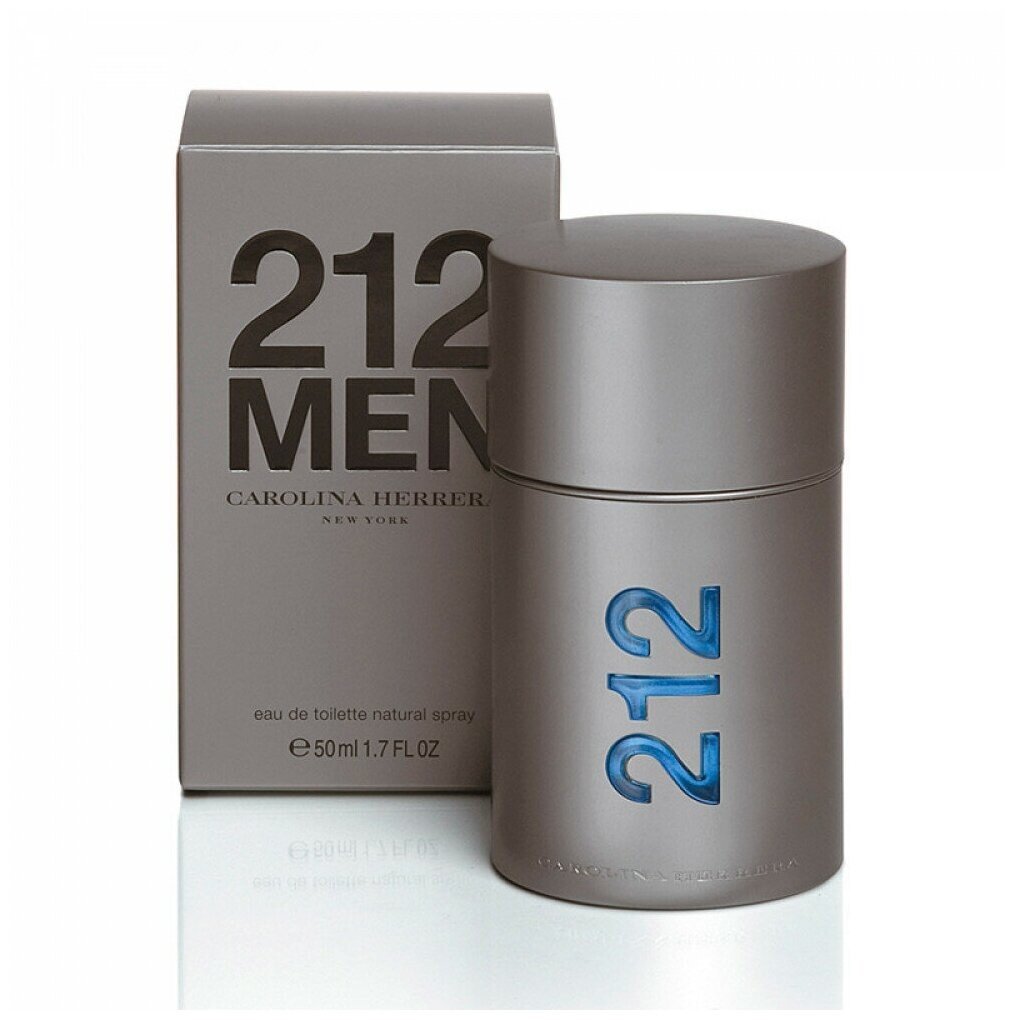 Туалетная вода CAROLINA HERRERA 212 MEN, мужской аромат, группа цветочные