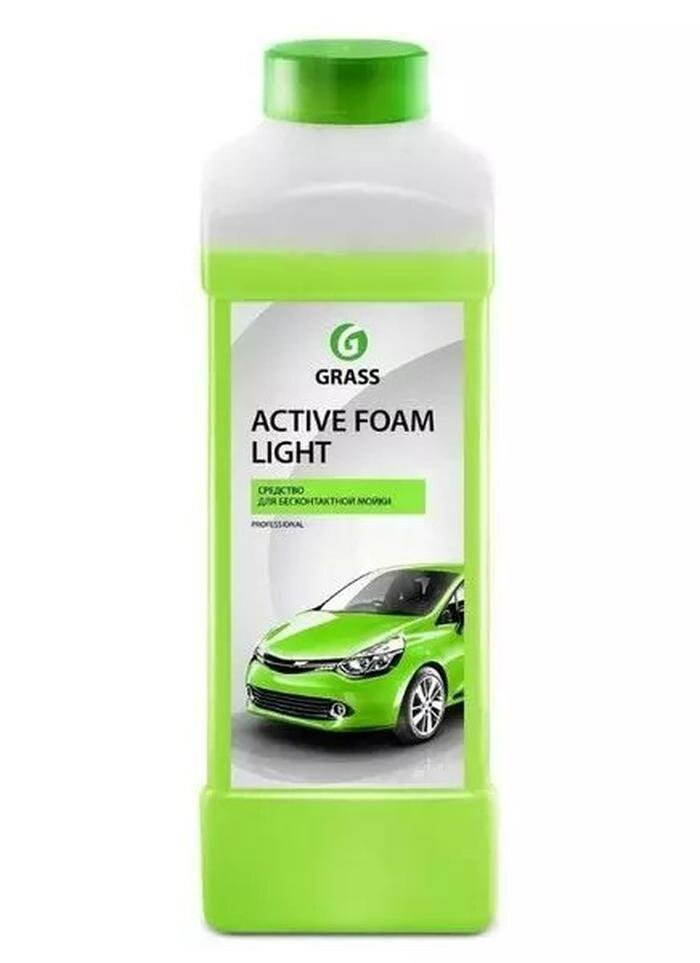 Автошампунь для бесконтактной мойки 1000 мл. Active Foam Light GRASS 132100