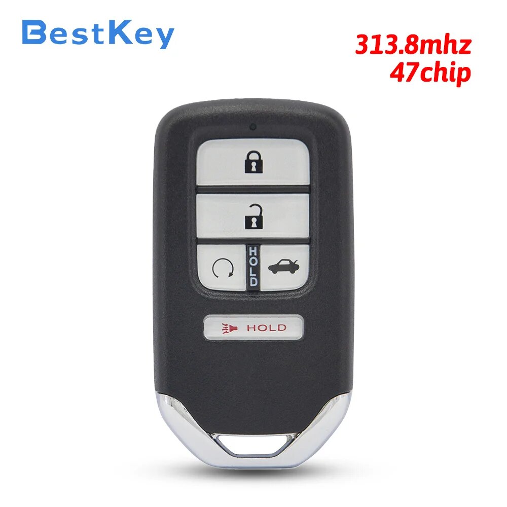 Лучший ключ FCC KR5V1X KR5V2X CWTWB1G0090, 5-кнопочный смарт-ключ, 313.8/433.9 МГц, чип FCC KR5V1X