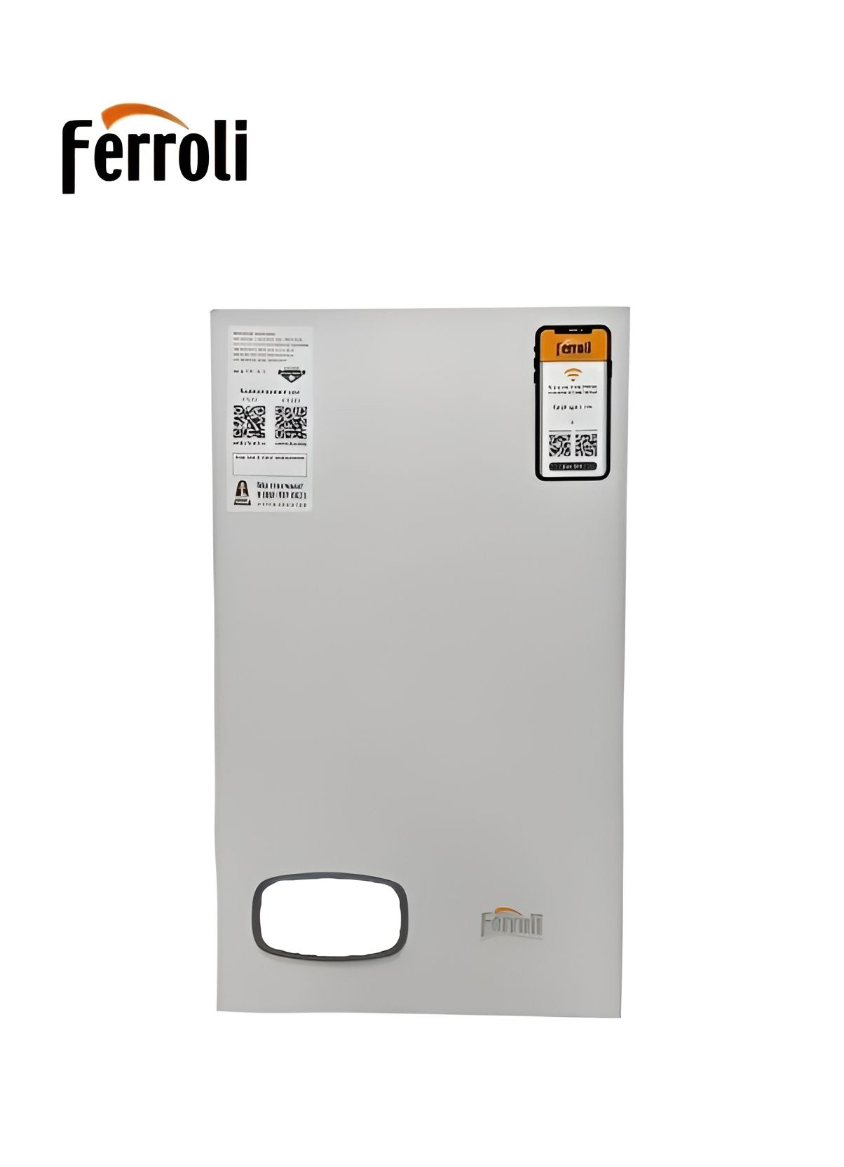 Кожух (корпус) котла Ferroli Vitatech D F13-F32 , передняя панель облицовки , арт. 902626810