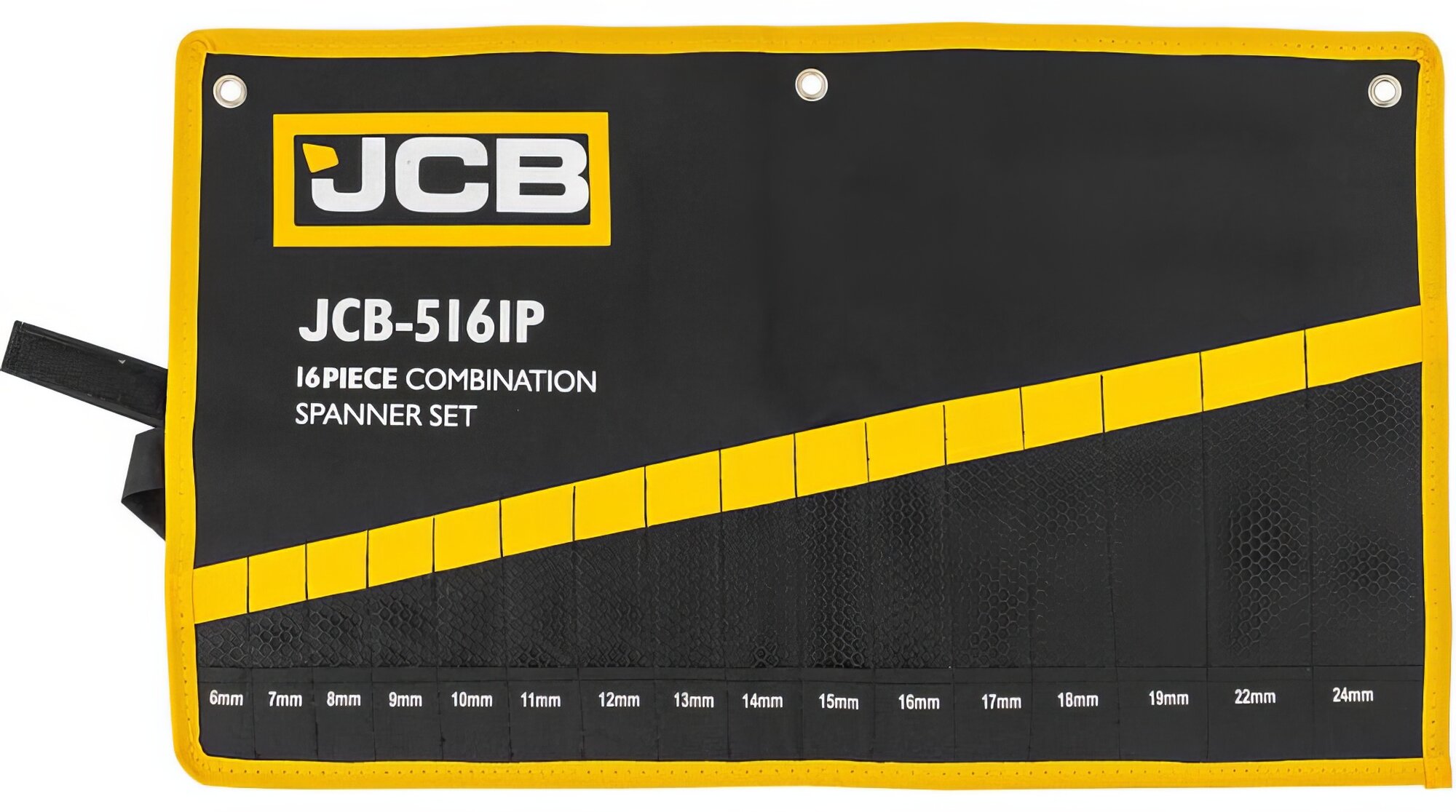 Органайзер JCB тканевый для набора ключей 16пр. JCB-5161P-P(57163)