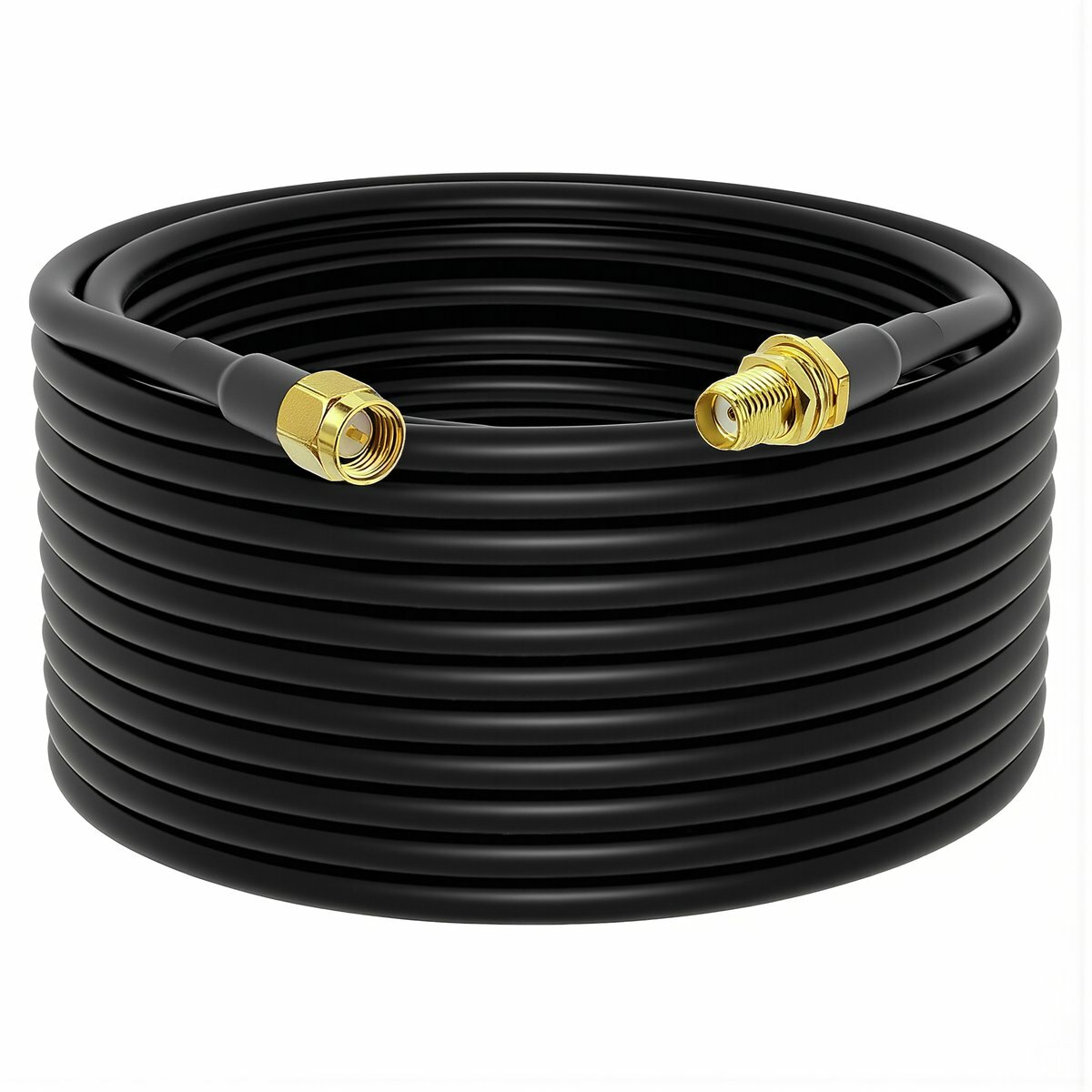 RF кабель SMA мужской SMA женский RG58 устойчивый к погодным условиям антенный удлинитель 0.5 м