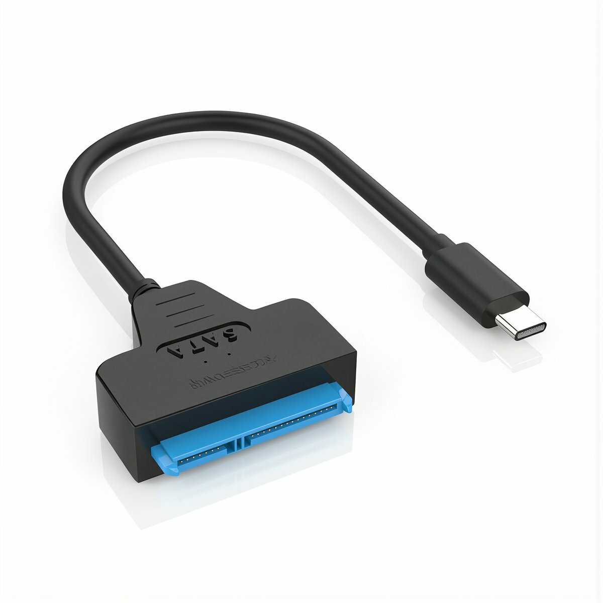 Кабель для ноутбука переходник USB3.0 на SATA для подключения 2.5 дюймов SSD и HDD как внешний накопитель