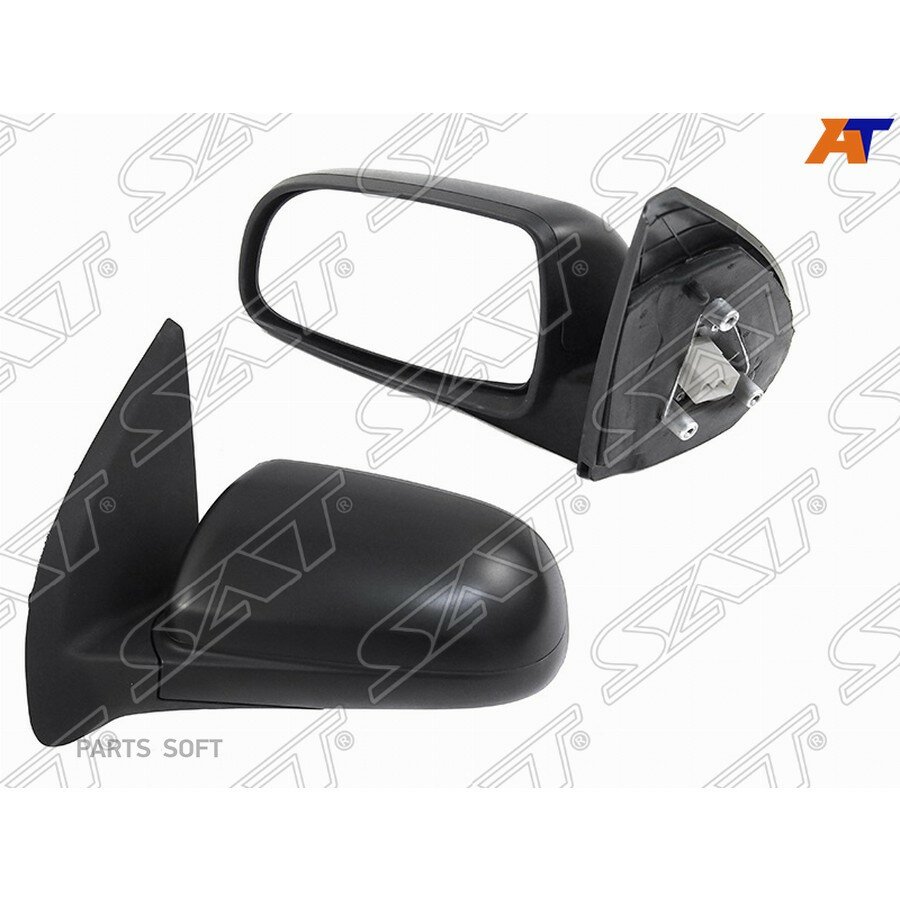 Зеркало Chevrolet Aveo 05-11 / Daewoo Gentra 05-11 (Слева/ Регулировка/ 3 контакта/ 3/5D HBK/4D SED) от официального дистрибьютора, SAT, артикул STCVA5940C2