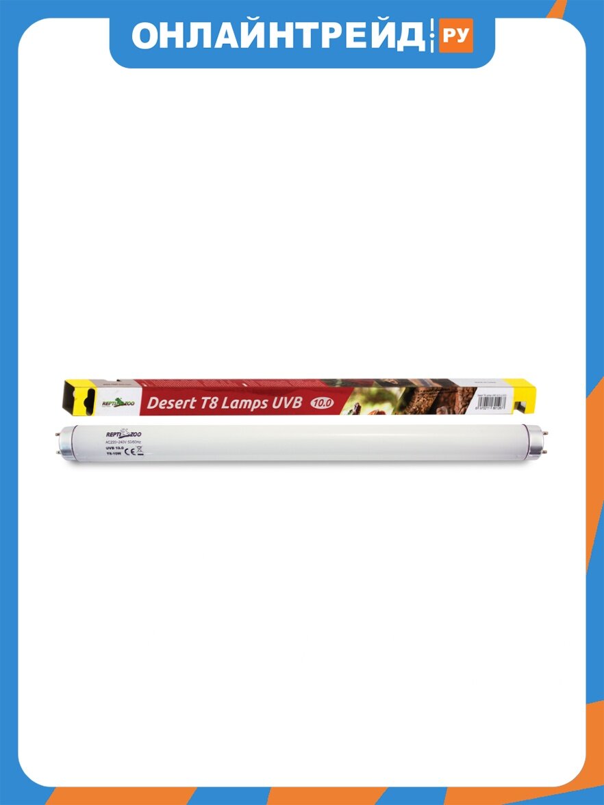 Лампа УФ Repti-zoo 1036LL T8 "ReptiSol Desert" 10.0, 36Вт