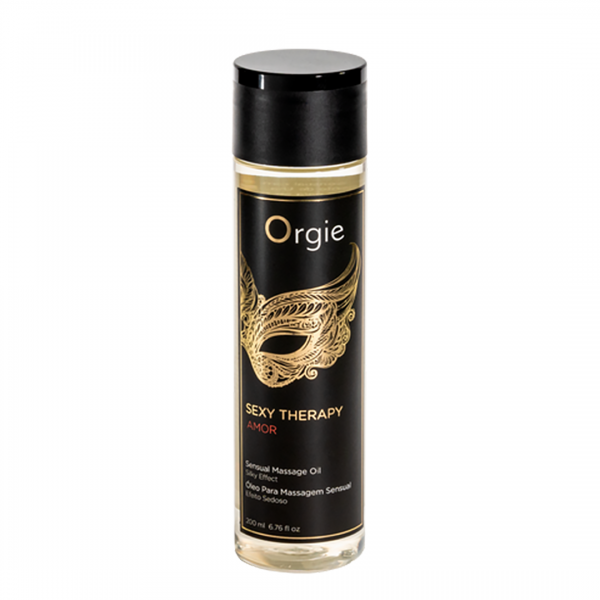 Возбуждающее минеральное массажное масло Orgie Sexy Therapy Amor, 200 мл