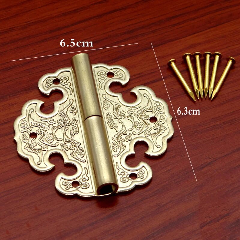 Латунный шарнир KUNGSPHAN 6.5 Brass Left