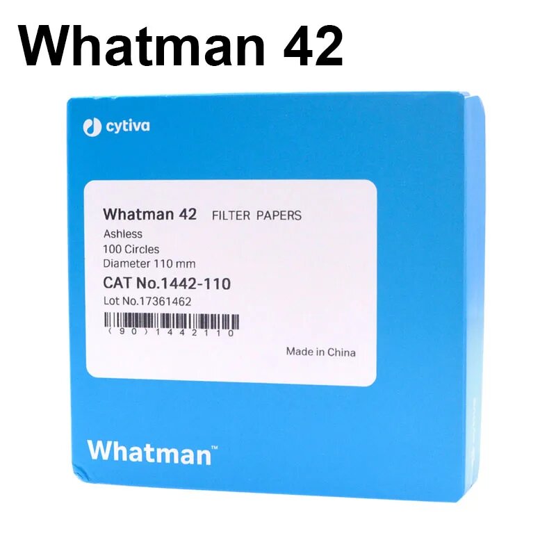 Фильтровальная бумага Whatman 42 2.5 мкм 1442-150